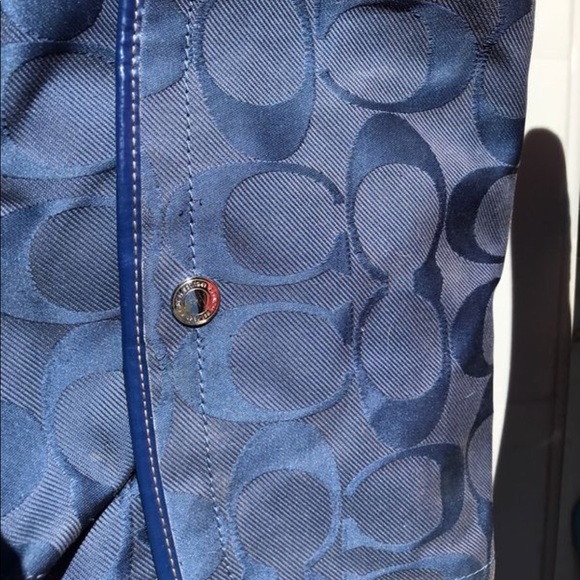 Coach | Bags | Beautiful Navy Blue Coach Bag Authentic | Poshmark